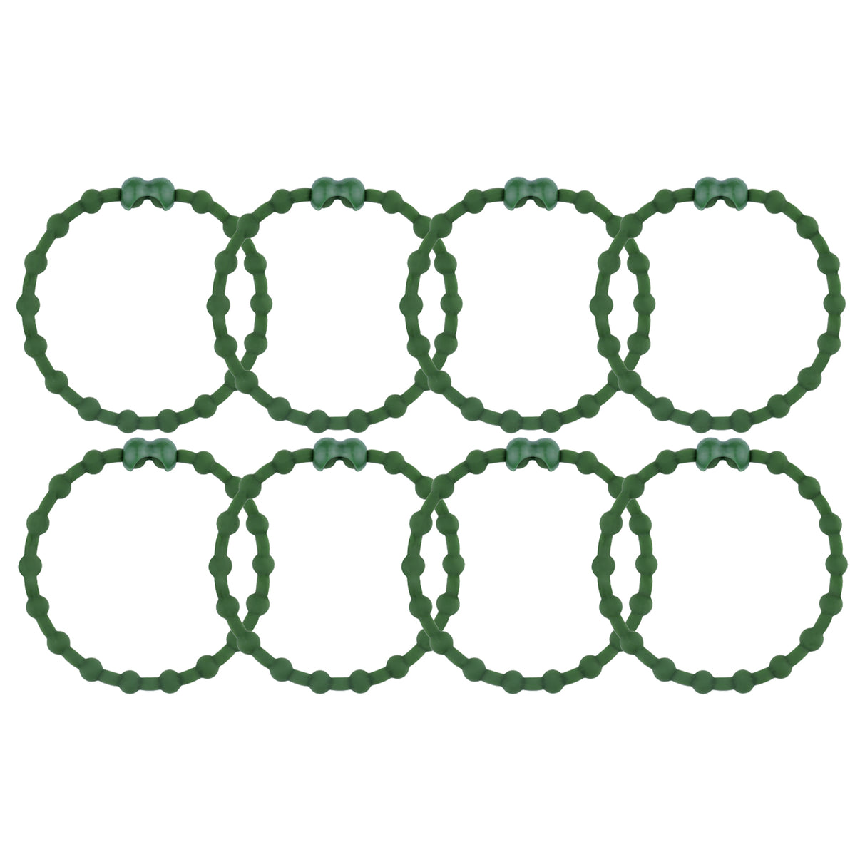 Army Green Hair Ties (8 Pack): Embrace Bold Style with Military Flair ...